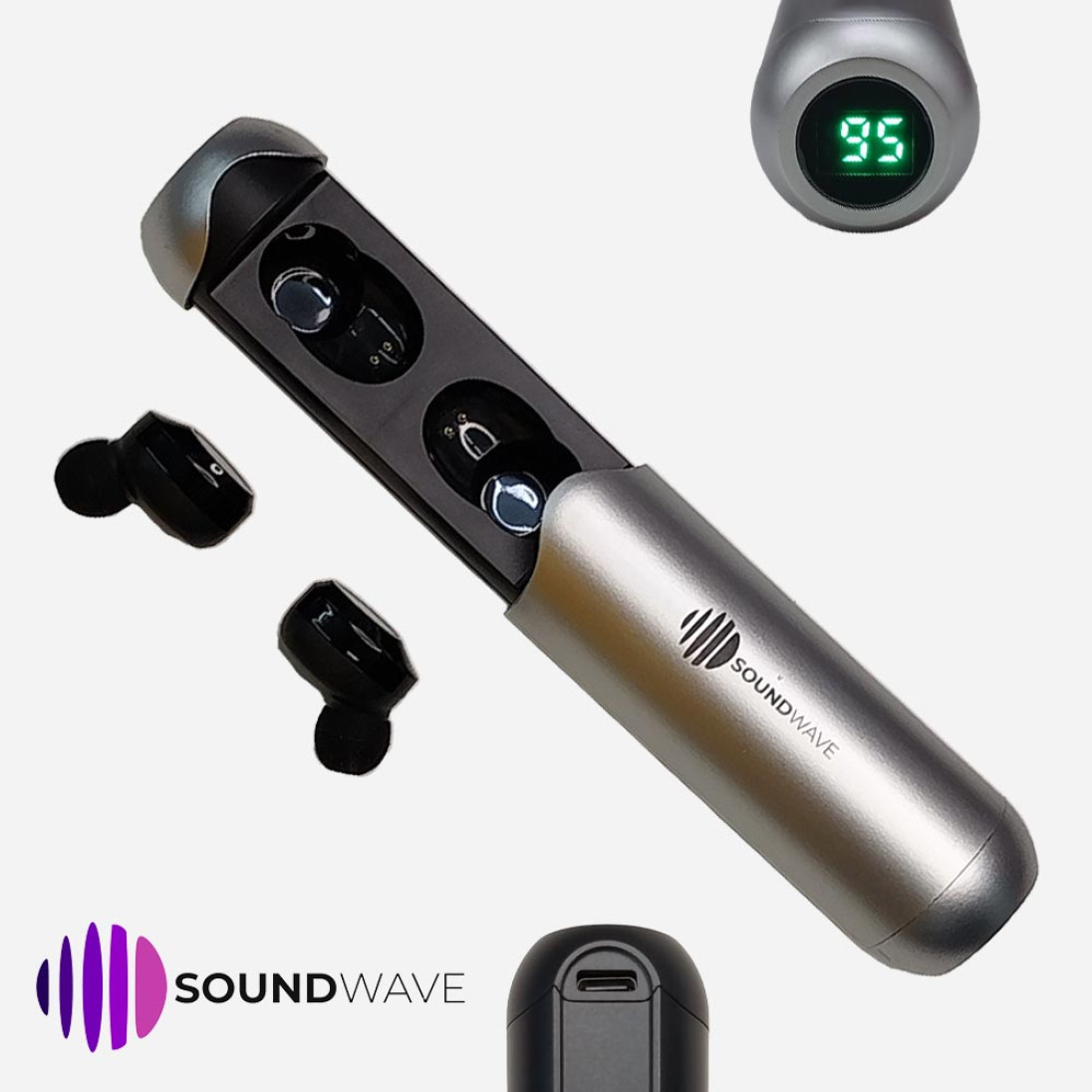 Audifono Bluetooth TWS BQ40 - Eco Tech El Salvador